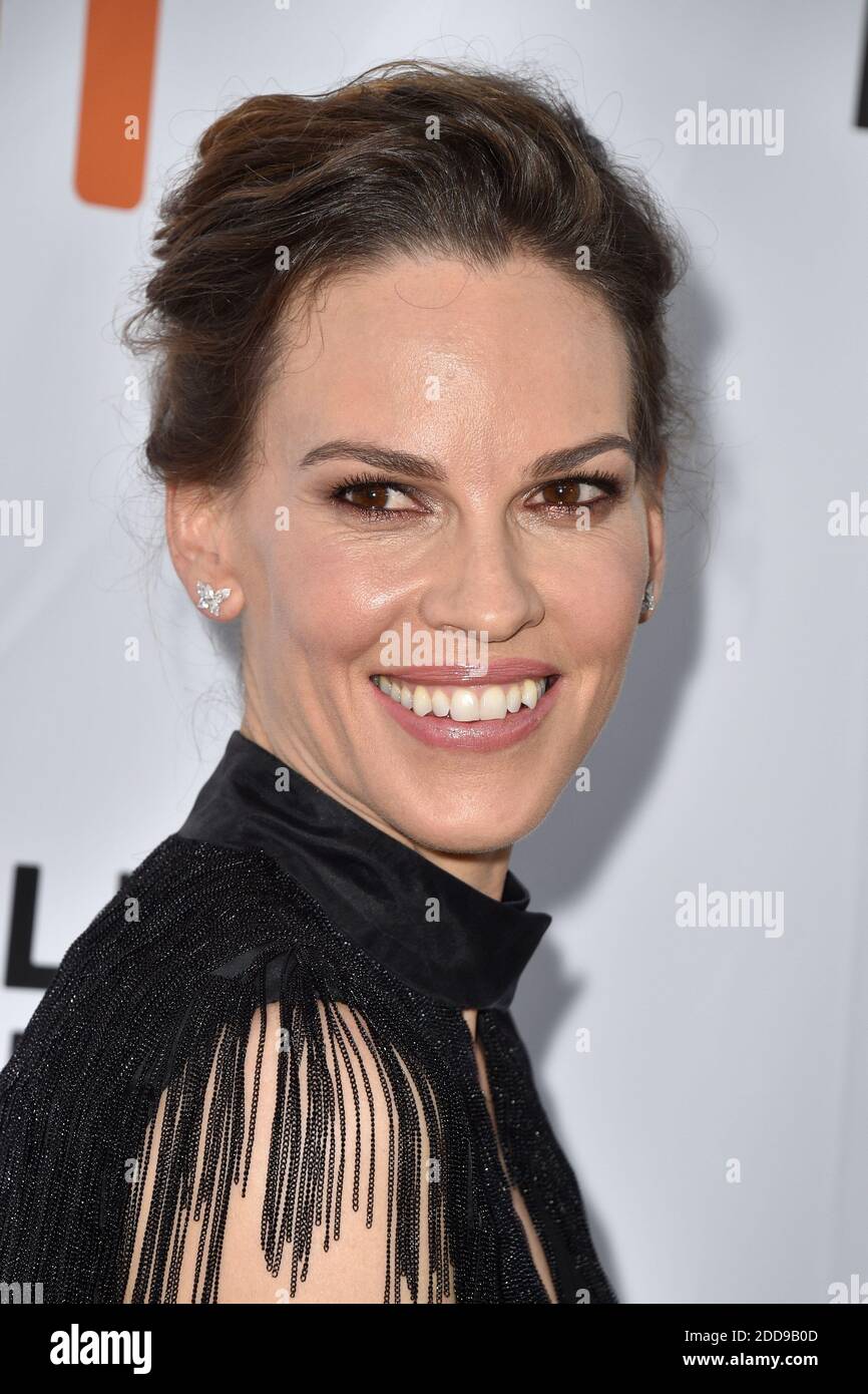 Hilary Swank attends the What They Had screening held at Roy Thomson ...