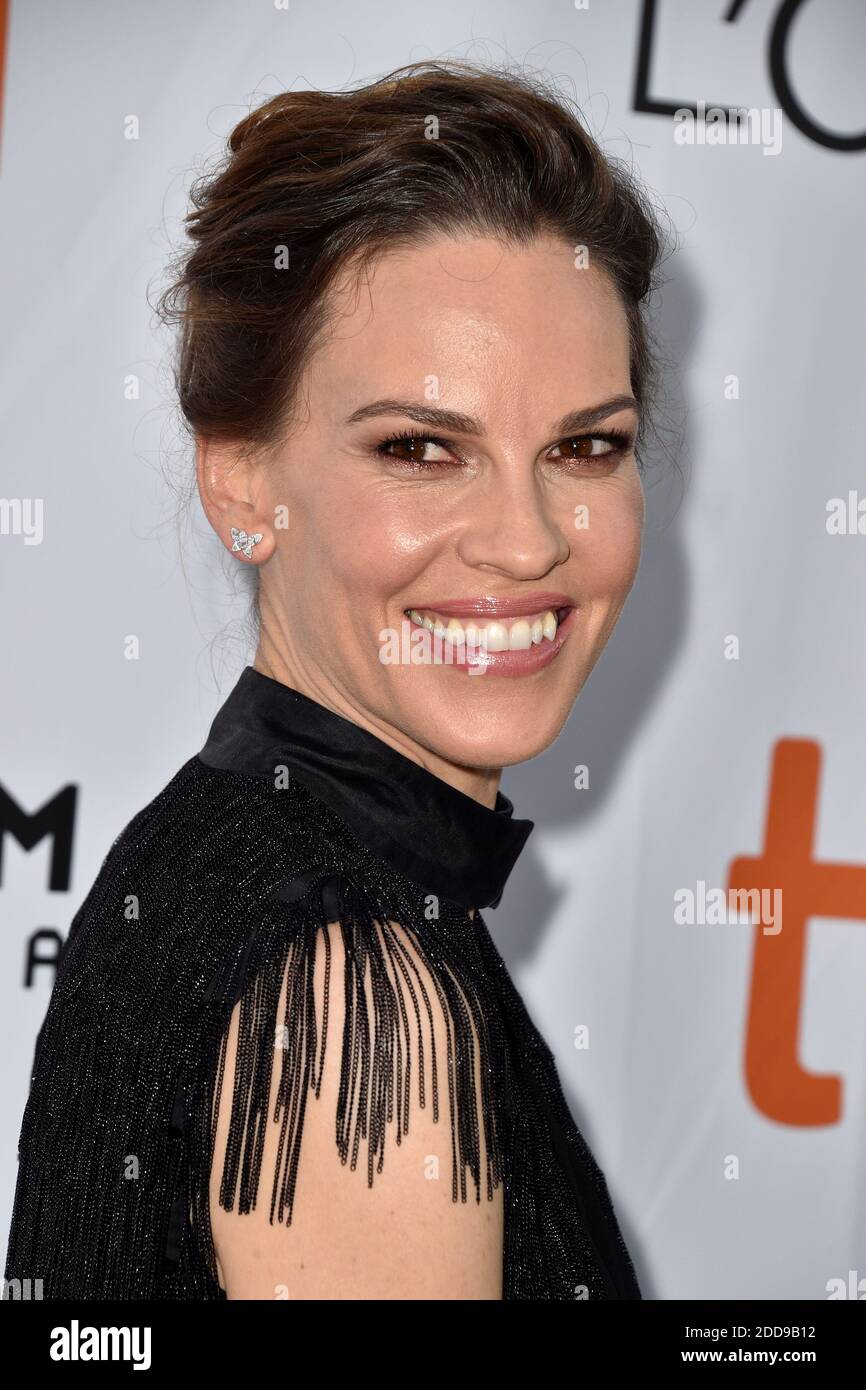 Hilary Swank attends the What They Had screening held at Roy Thomson ...