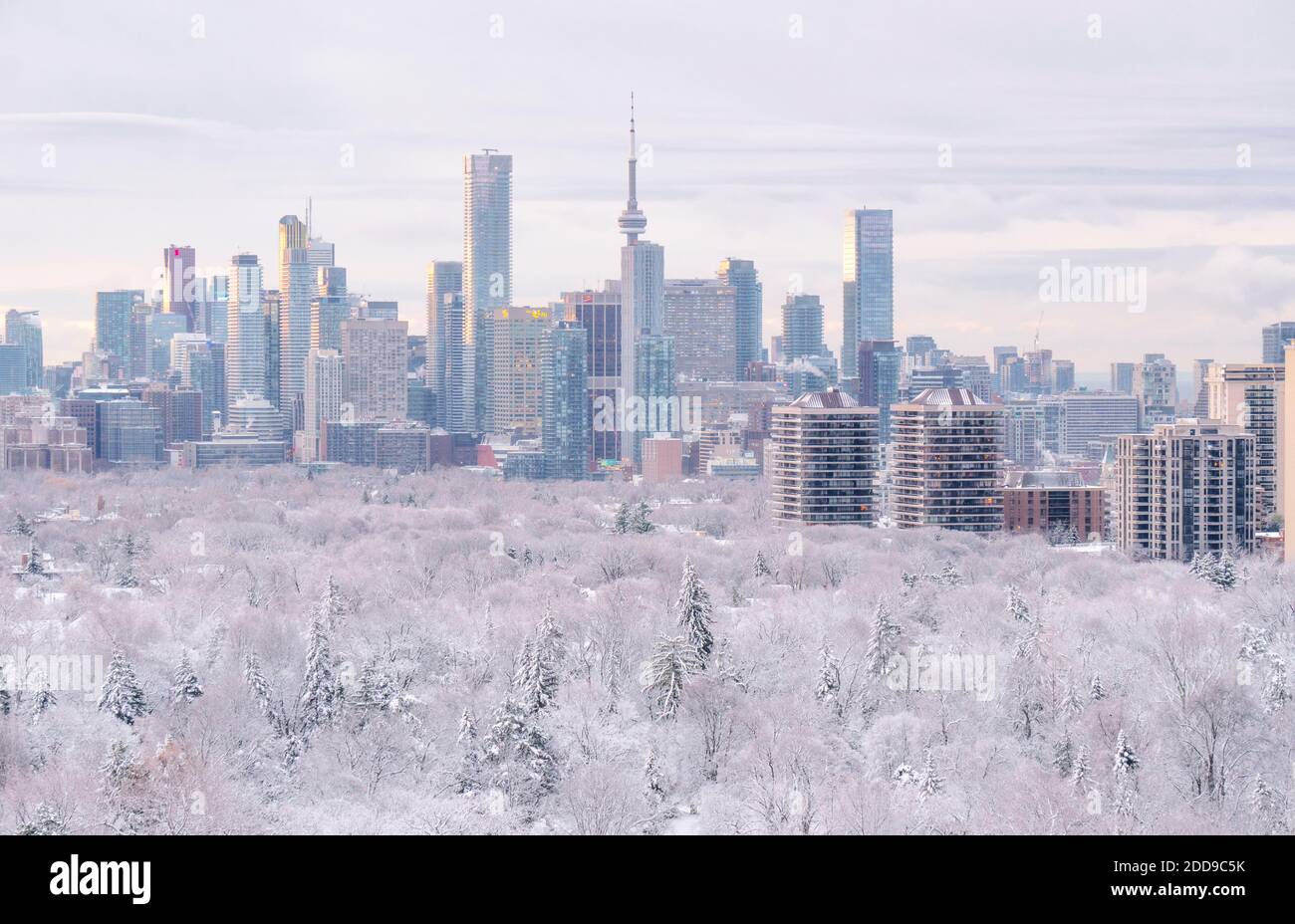 Toronto winter hi-res stock photography and images - Alamy