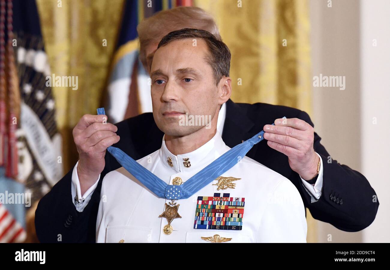President Donald Trump awards the Medal of Honor to retired Master ...