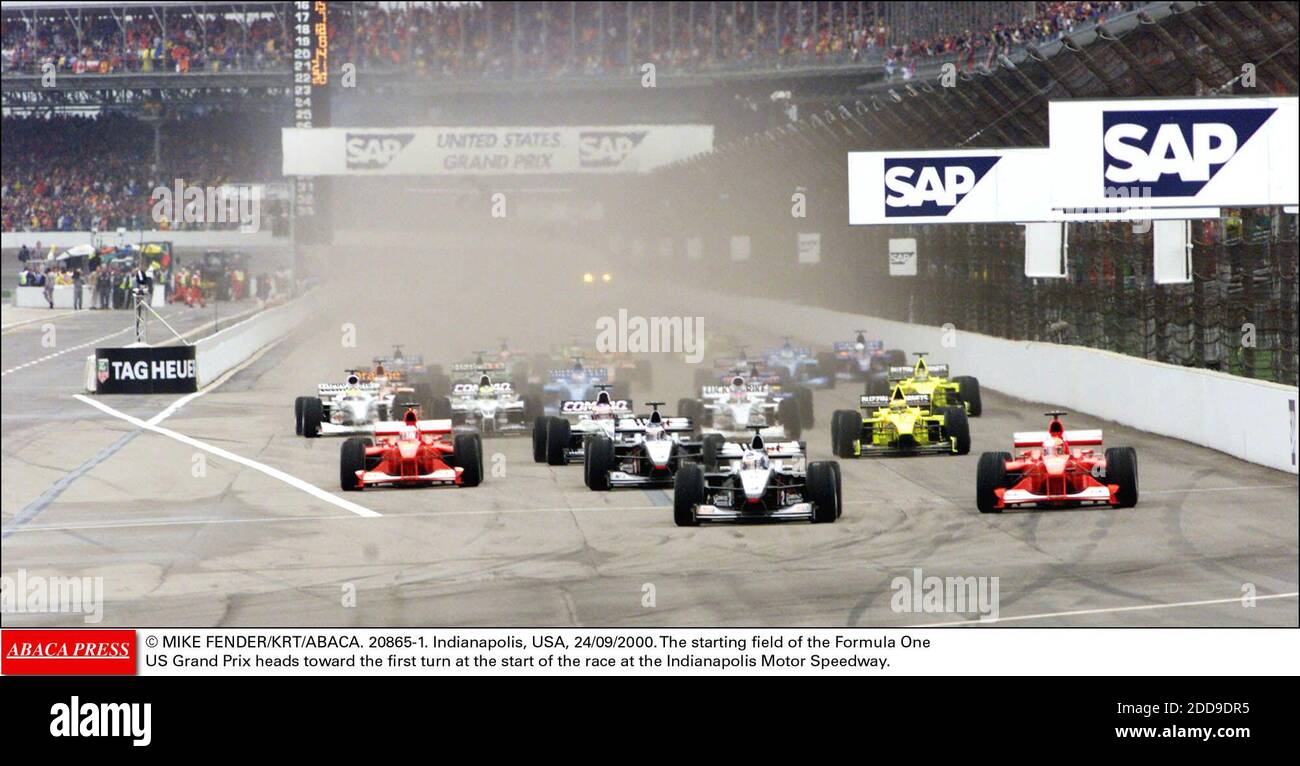 F1 race start 2000 hi-res stock photography and images - Alamy