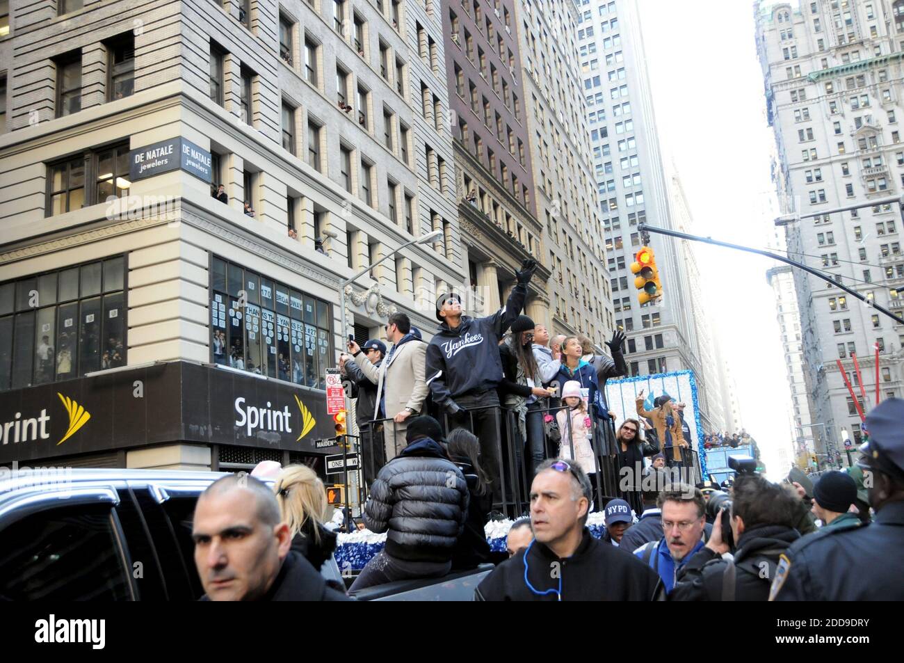 New york yankees parade hi-res stock photography and images - Alamy
