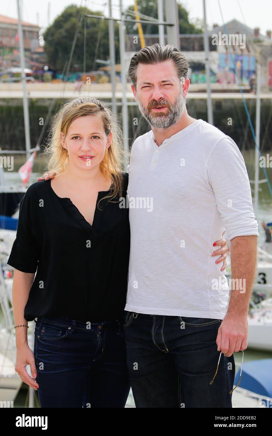 Julie Mahieu and Geert Van Rampelberg pose during the 20th edition of ...