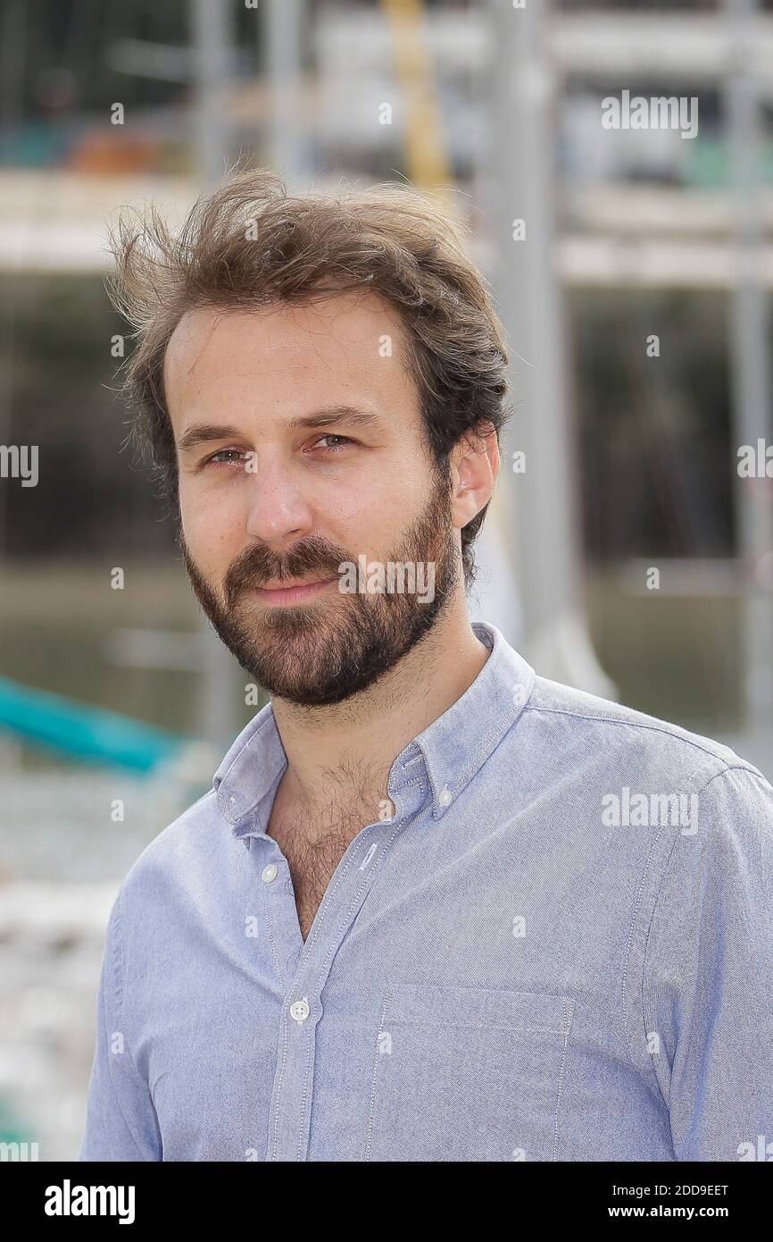 Antoine Gouy pose during the 20th edition of the Festival de fiction TV ...