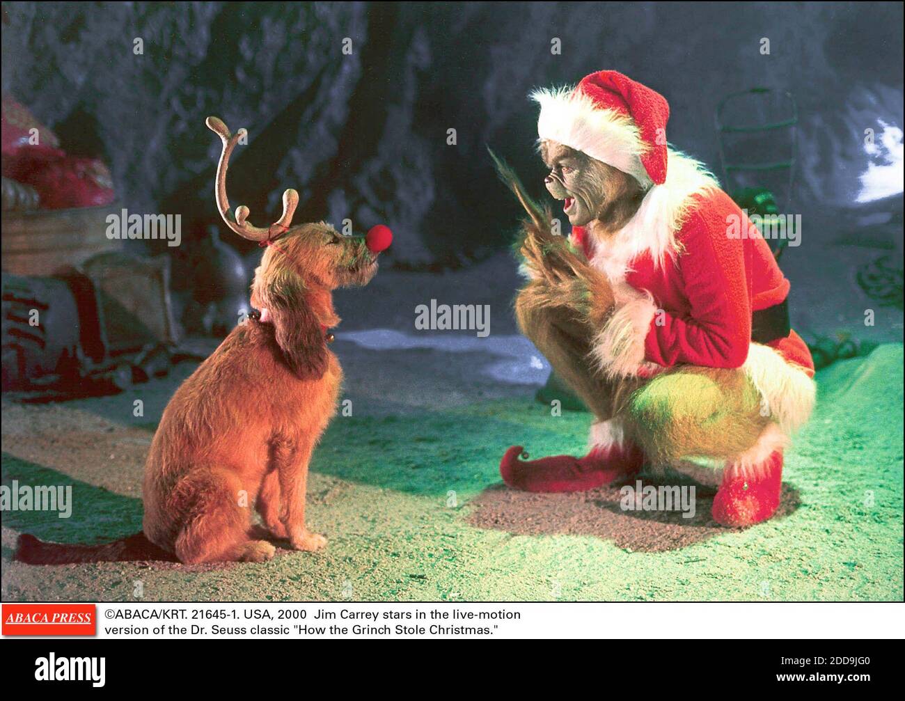 Jim carrey grinch hi-res stock photography and images - Alamy