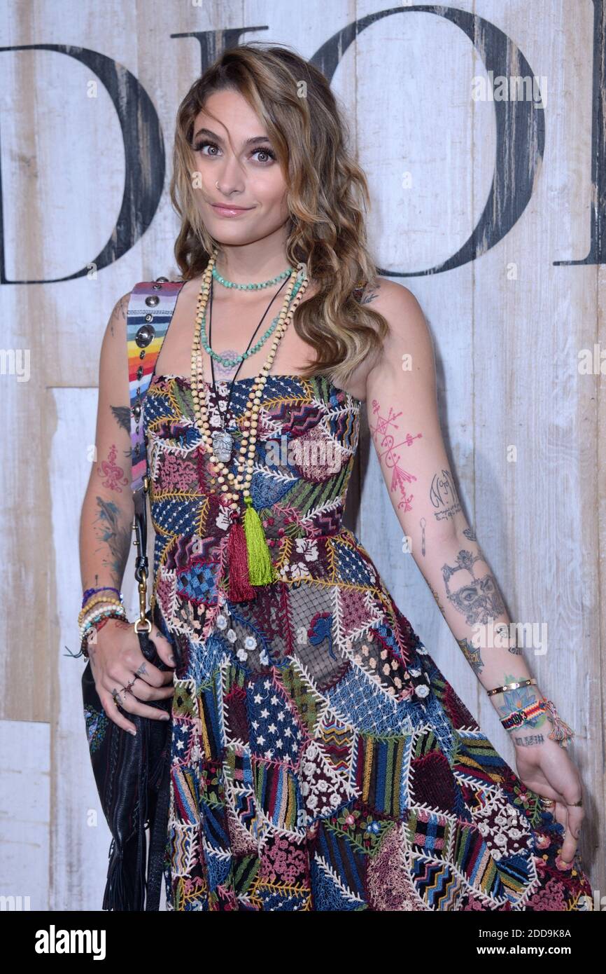 Paris Jackson attending the Photocall before the Christian Dior Couture ...