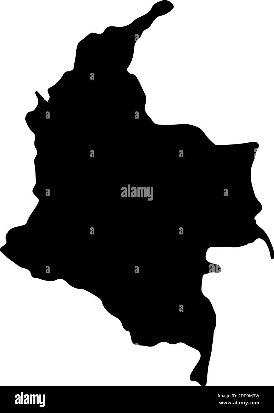 country map vector illustration isolated black Stock Vector Image & Art ...