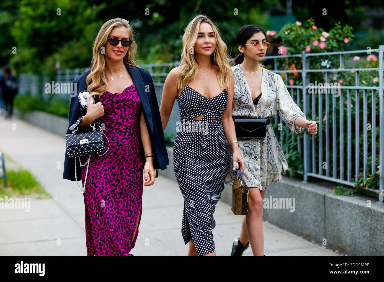 Street style, Maja Malnar, Johanna Emma Olsson and Ruslana Gee arriving ...