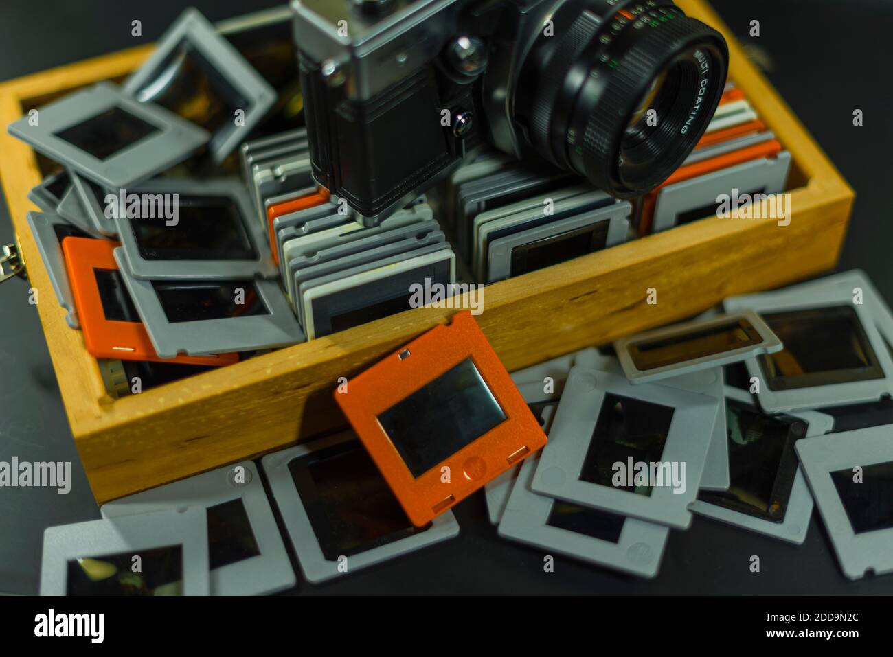 Pile 35mm slides hi-res stock photography and images - Alamy