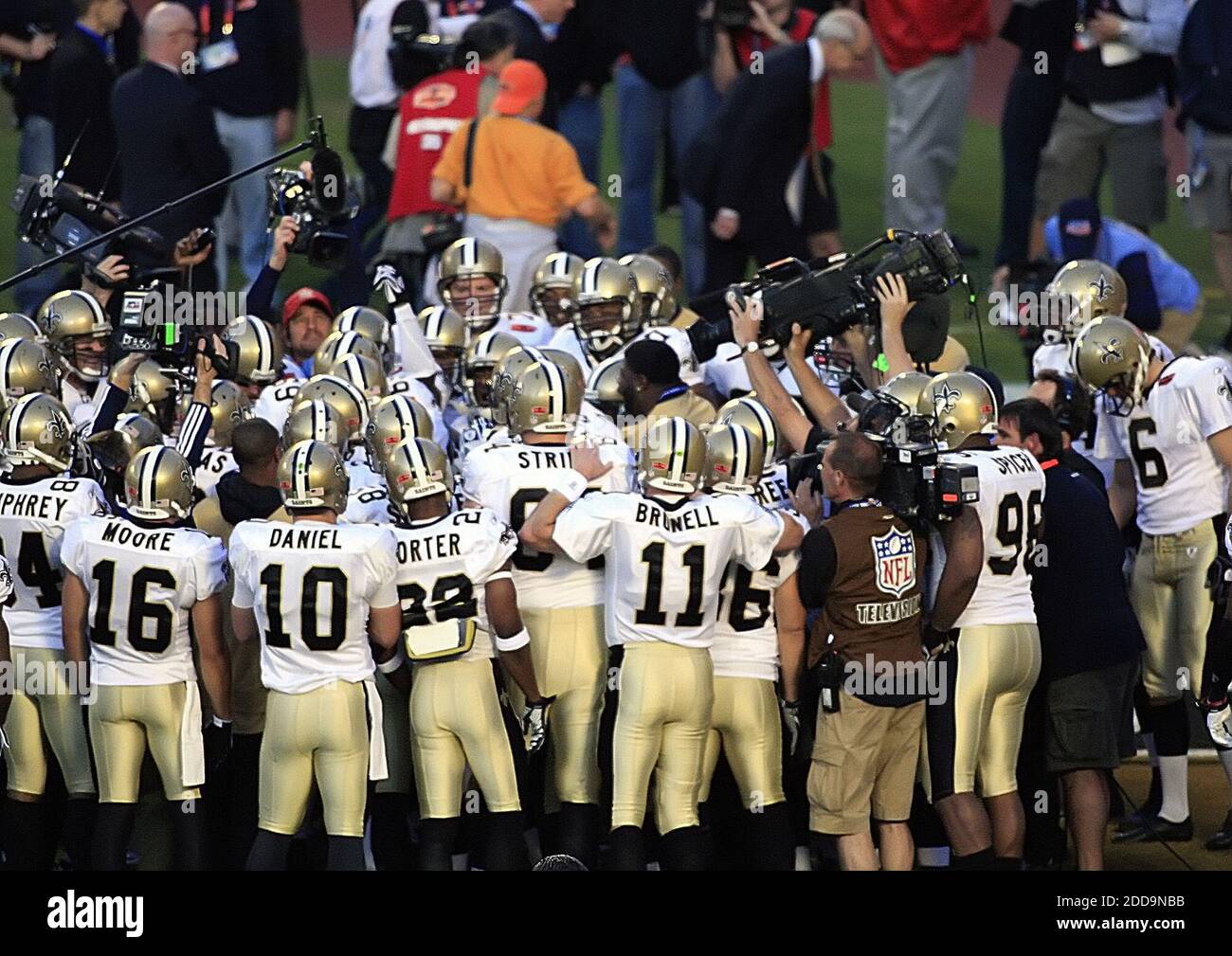 NO FILM, NO VIDEO, NO TV, NO DOCUMENTARY - The New Orleans Saints ...