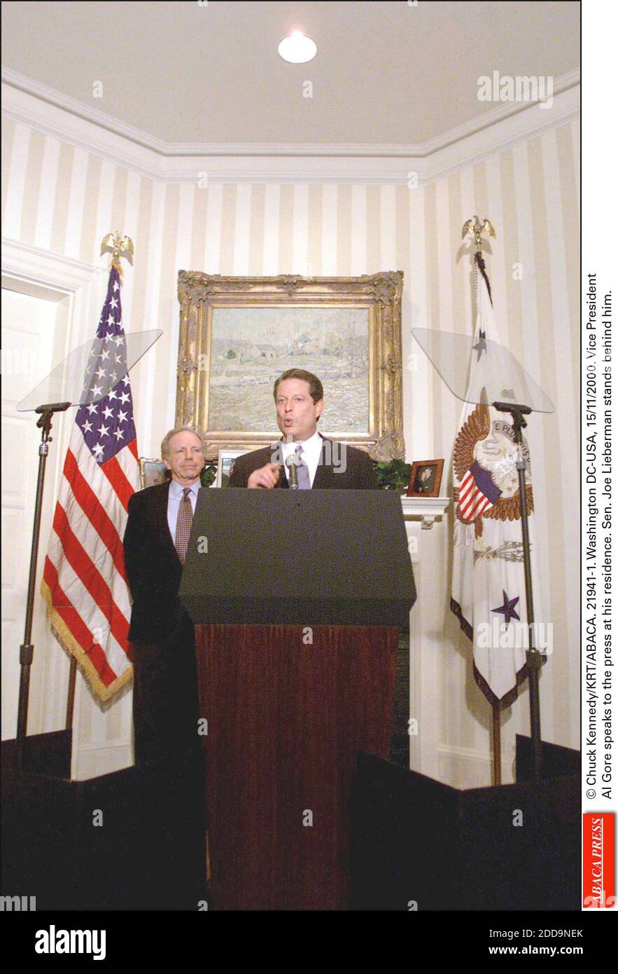 Gore lieberman 2000 hi-res stock photography and images - Alamy