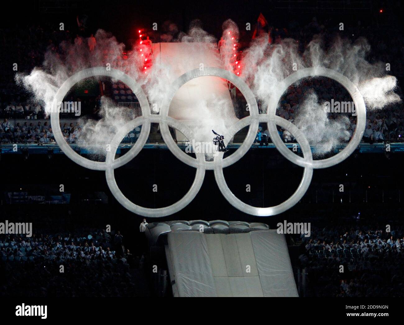 NO FILM, NO VIDEO, NO TV, NO DOCUMENTARY - A snowboarder flies through ...