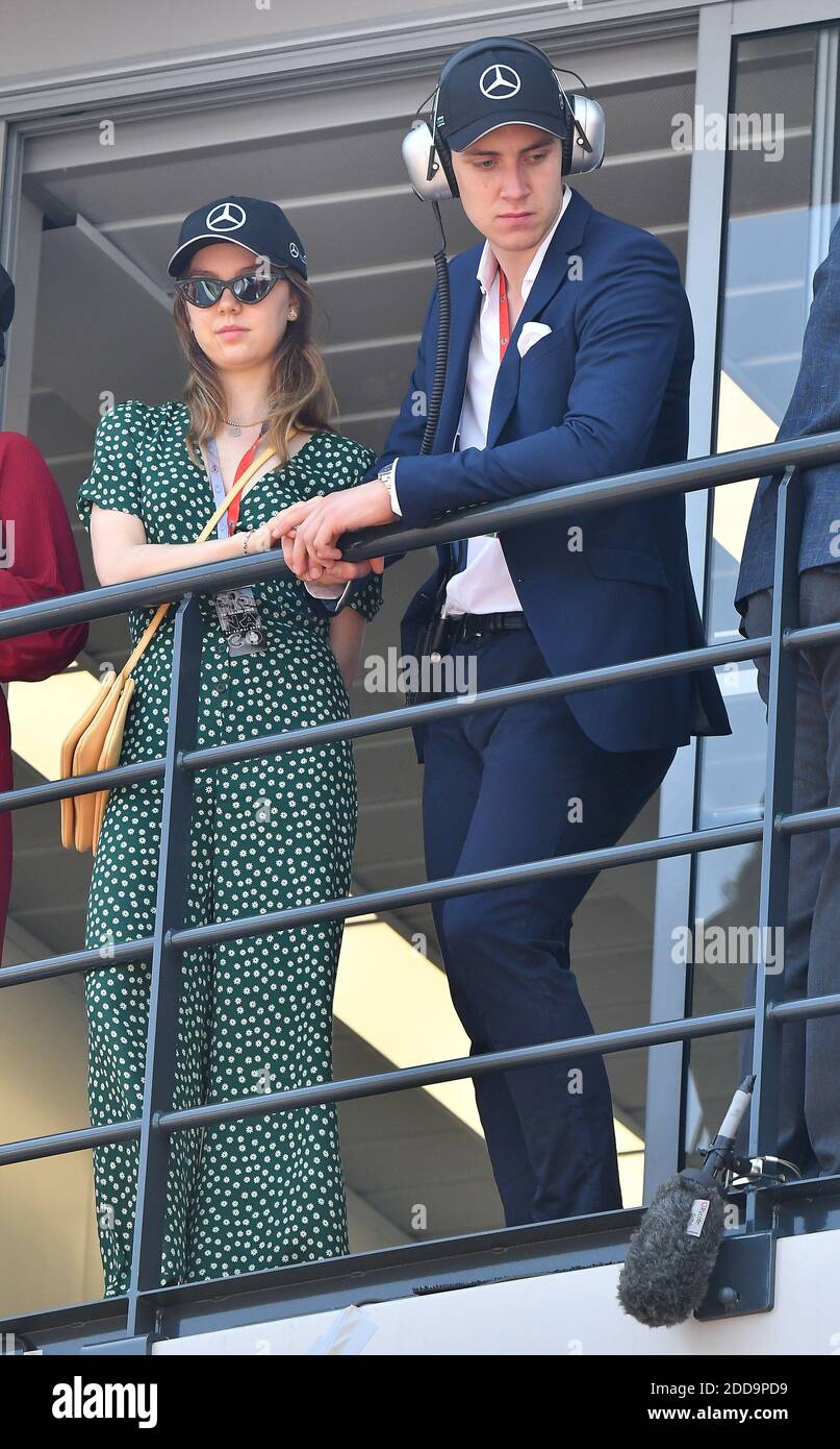 S.A.R. la princesse Alexandra de Hanovre and Ben-Sylvester Strautmann ...