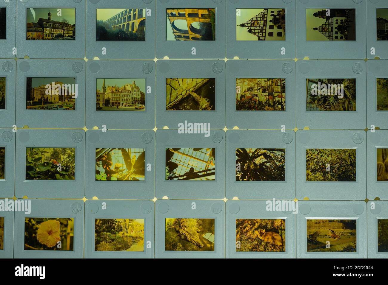 old slide photos, many slide photos, a lot of old slide photos Stock ...