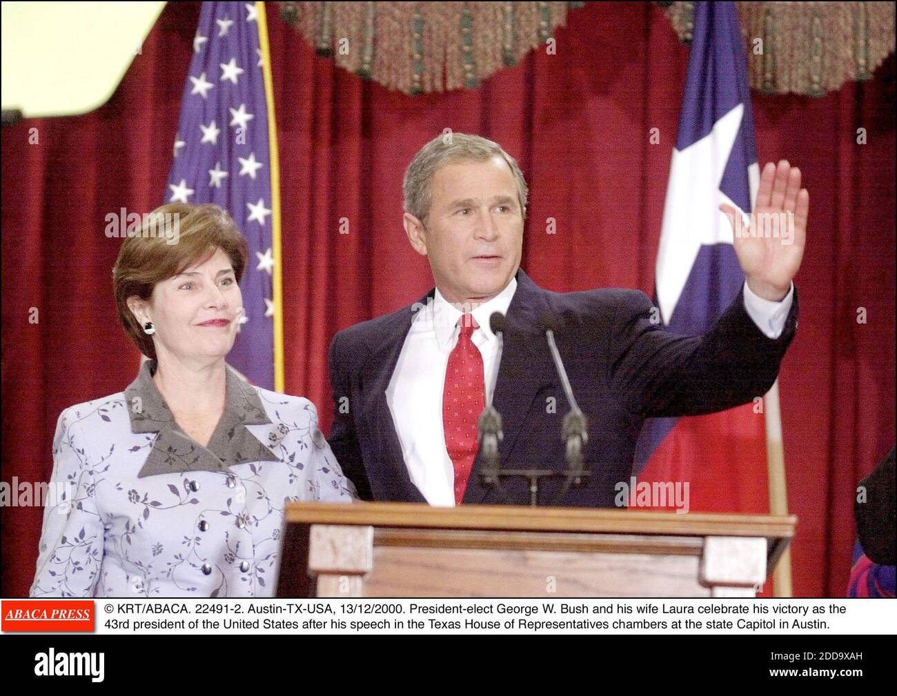 The 43rd president of the united states hi-res stock photography and ...
