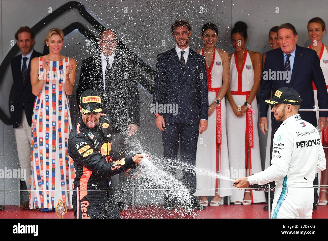 Race winner Daniel Ricciardo of Australia and Red Bull Racing ...
