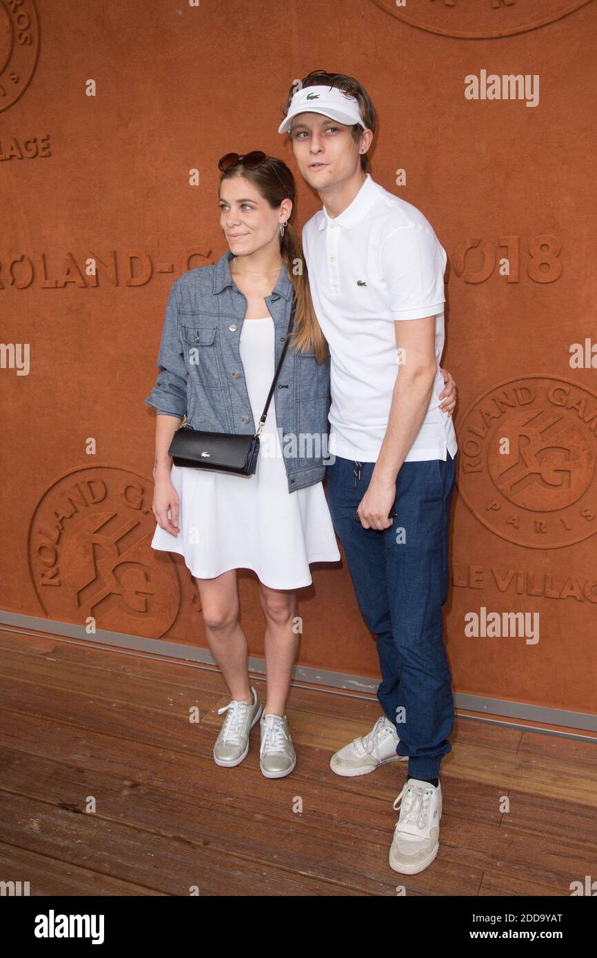 Rod Paradot and girlfriend Jade Legrand at the Village during French ...