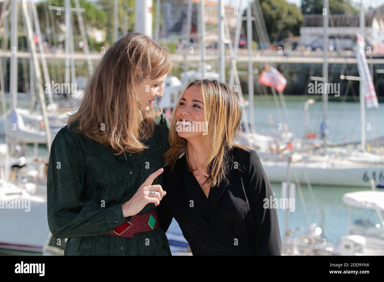 Louise Bourgoin and Alice Belaidi during the 20th edition of the ...