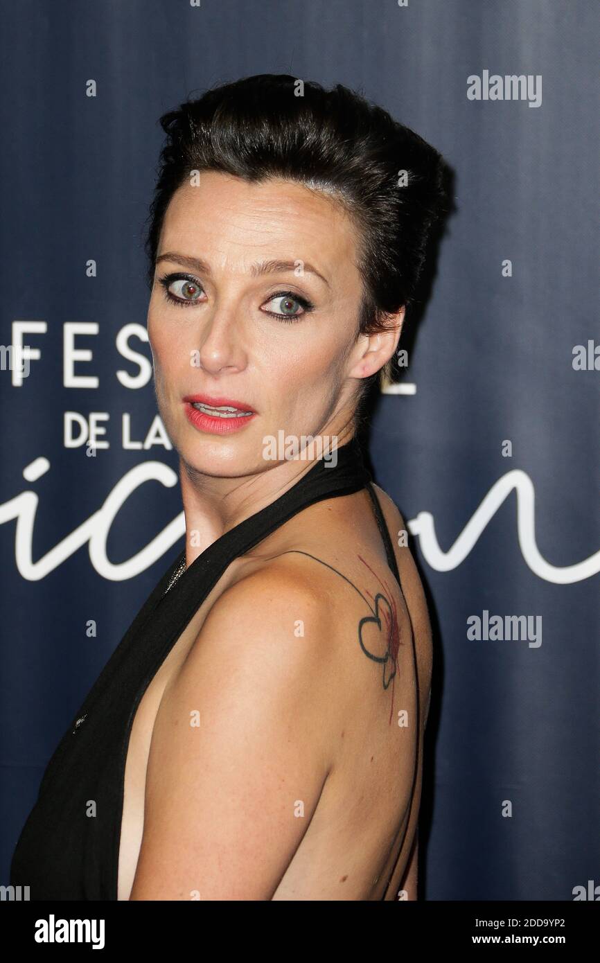 Caroline Bourg during the 20th edition of the Festival de fiction TV ...