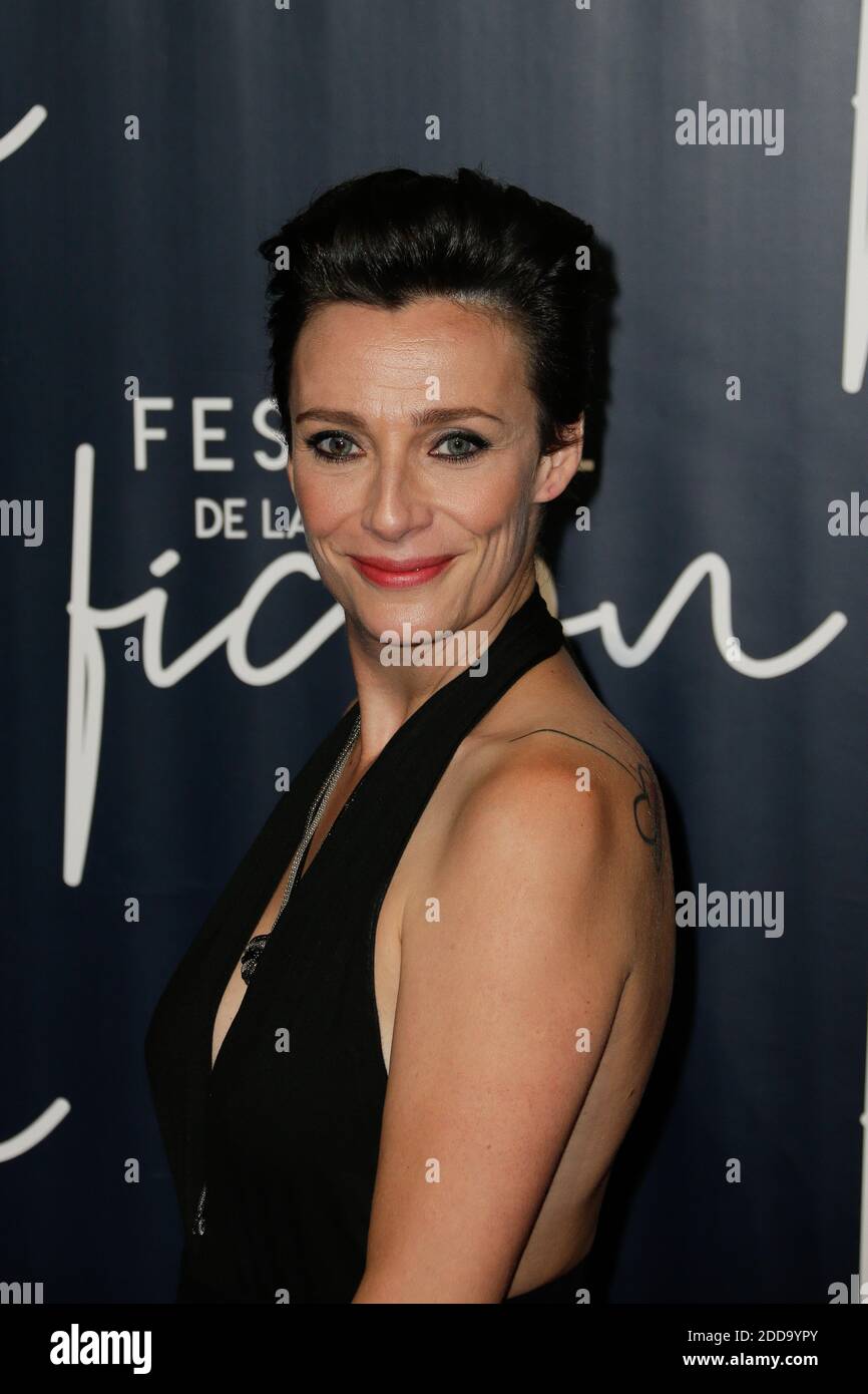 Caroline Bourg during the 20th edition of the Festival de fiction TV ...