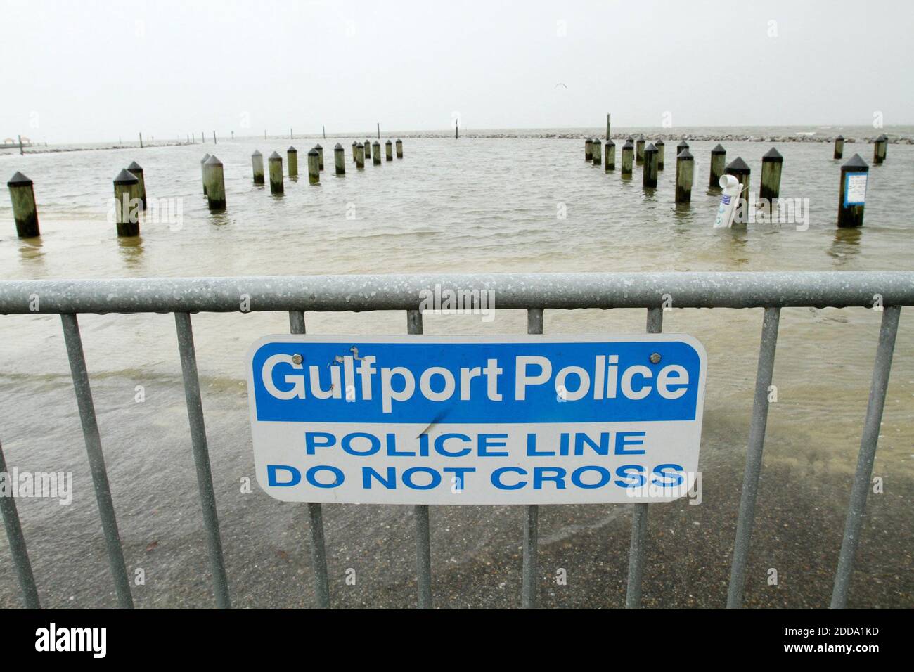 NO FILM, NO VIDEO, NO TV, NO DOCUMENTARY - Barricades block the boat ...