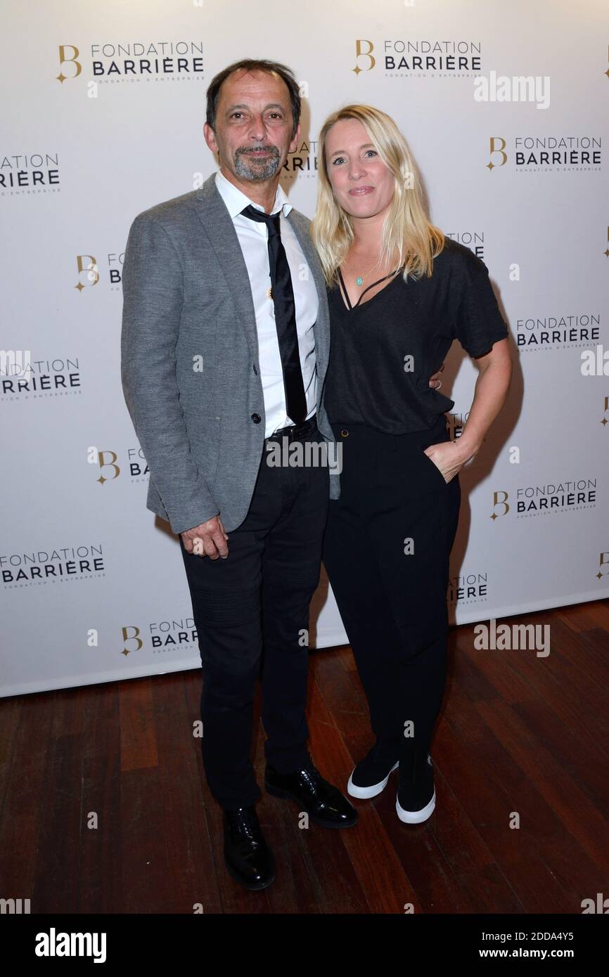 Eric Metayer et Andrea Bescond assistent a la premiere du film Les ...