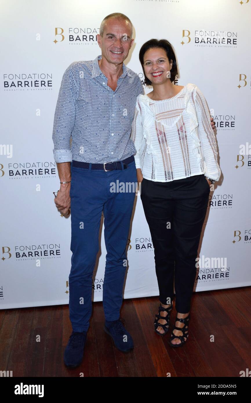 Laurent Weil et Isabelle Giordano assistent a la premiere du film Les ...