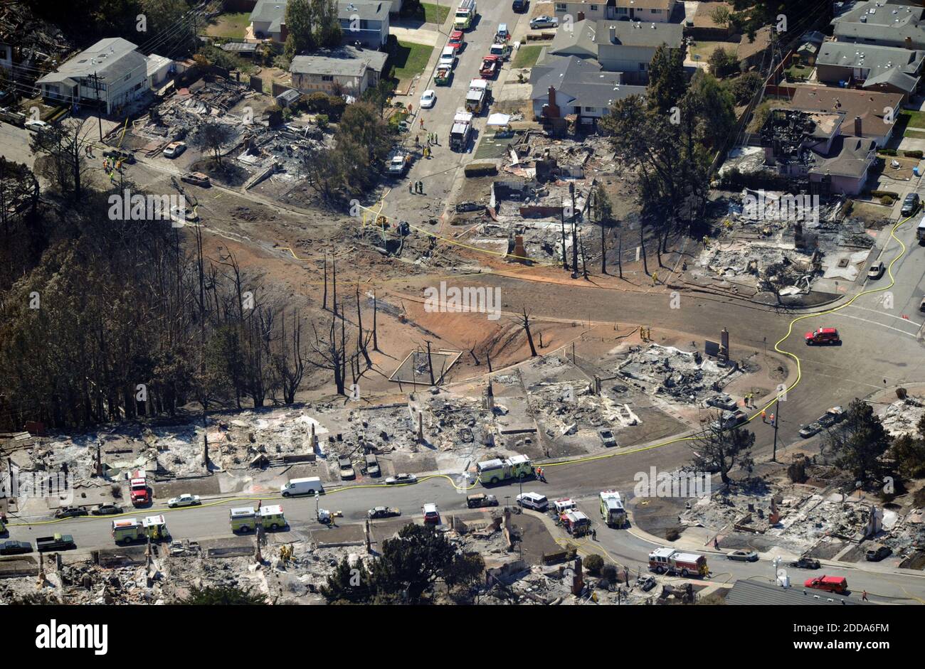 Gas line explosion hi-res stock photography and images - Alamy