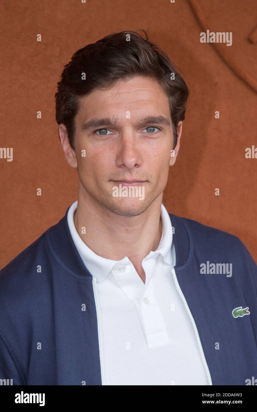 Lionel Erdogan in the Stands during French Tennis Open at Roland-Garros ...