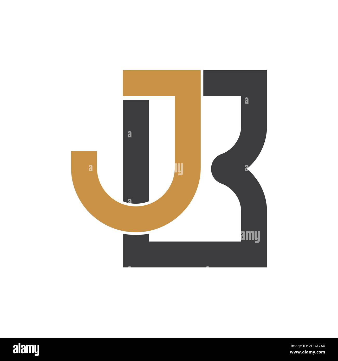 Initial letter bj logo or jb logo vector design template Stock Vector Image & Art - Alamy