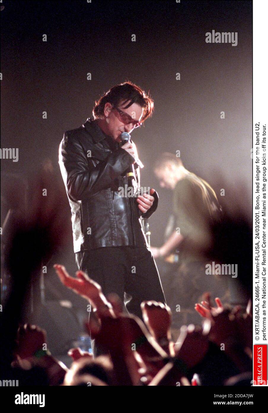 U2 bono with car hi-res stock photography and images - Alamy