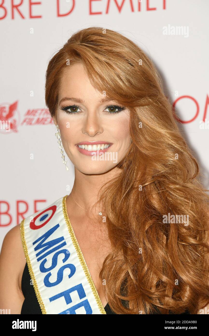 Maeva Coucke attends the premiere for the film A Simple Favor (L’Ombre ...