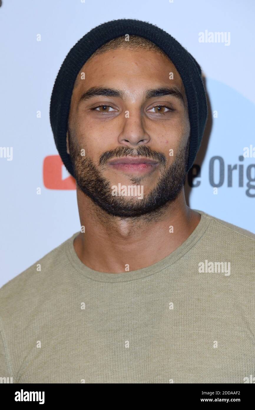 Nassim Si Ahmed at the premiere of YouTube series Les Emmerdeurs and ...