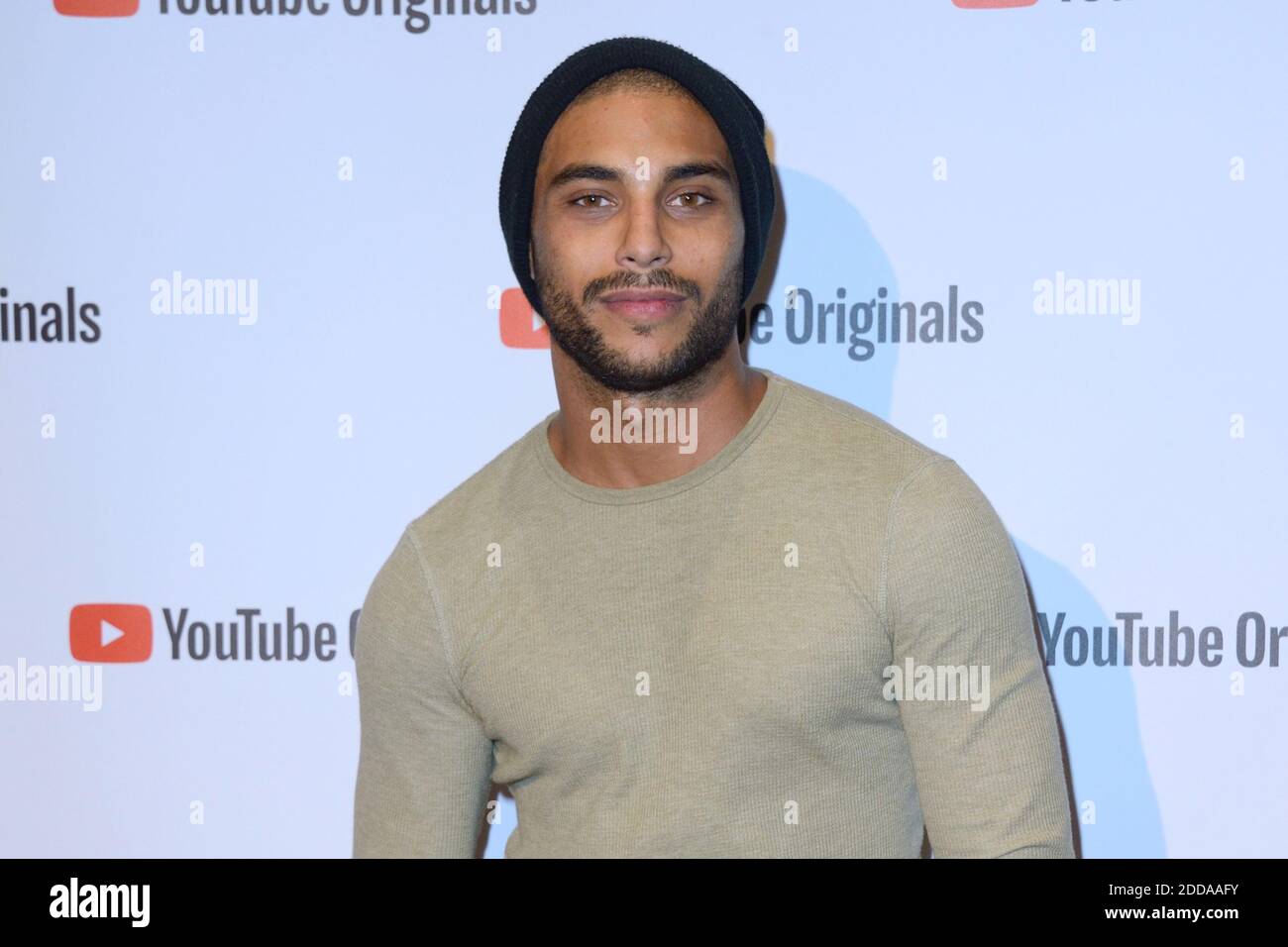 Nassim Si Ahmed at the premiere of YouTube series Les Emmerdeurs and ...