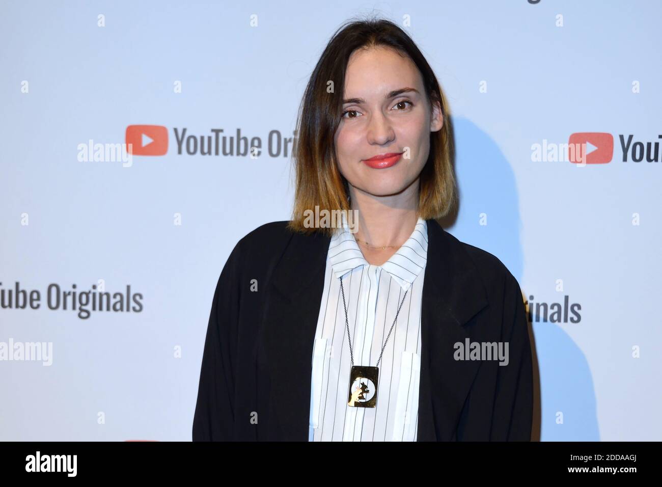 Natoo at the premiere of YouTube series Les Emmerdeurs and Groom held ...