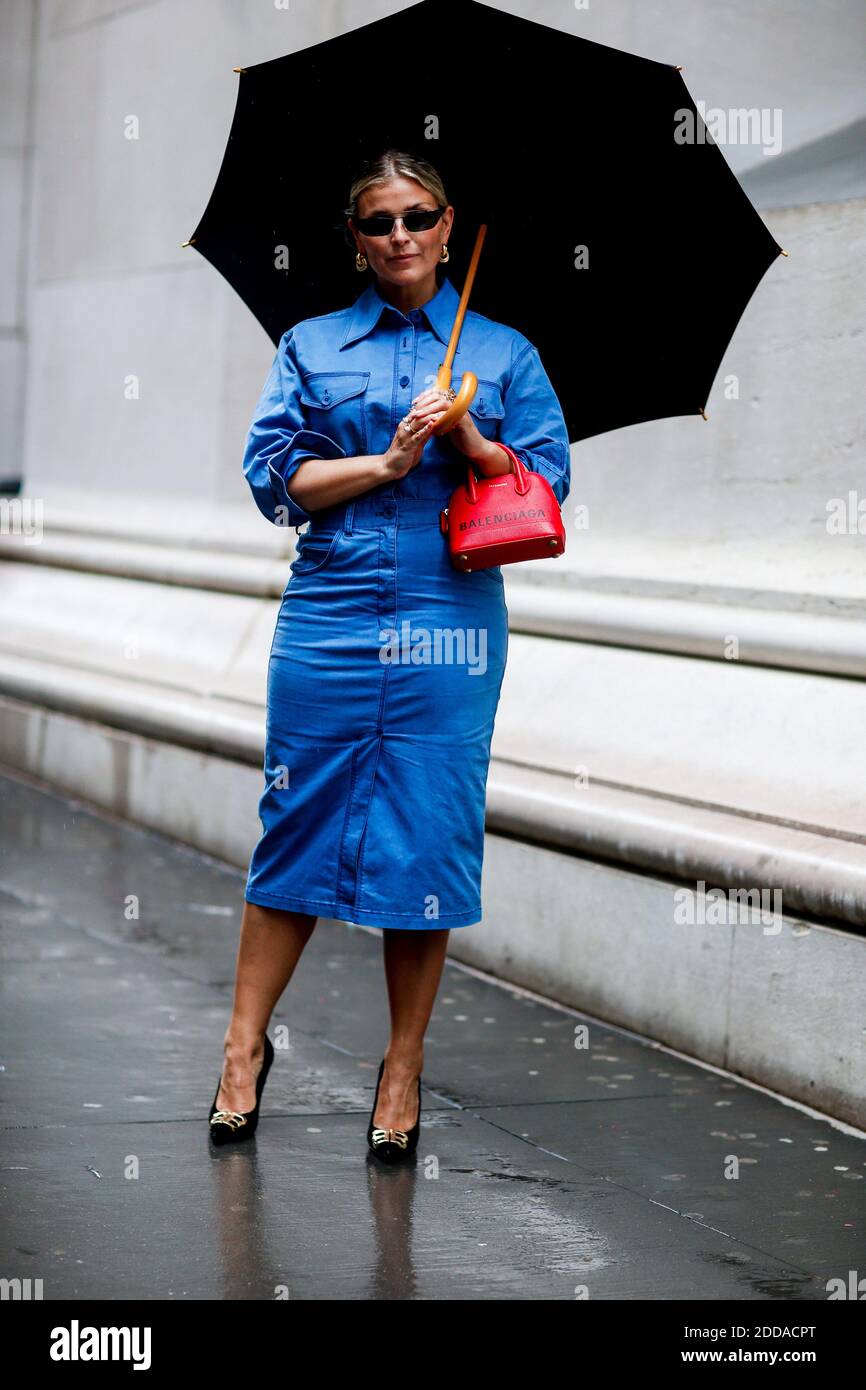 Street style, Janka Polliani arriving at Tibi spring summer 2019 ready ...