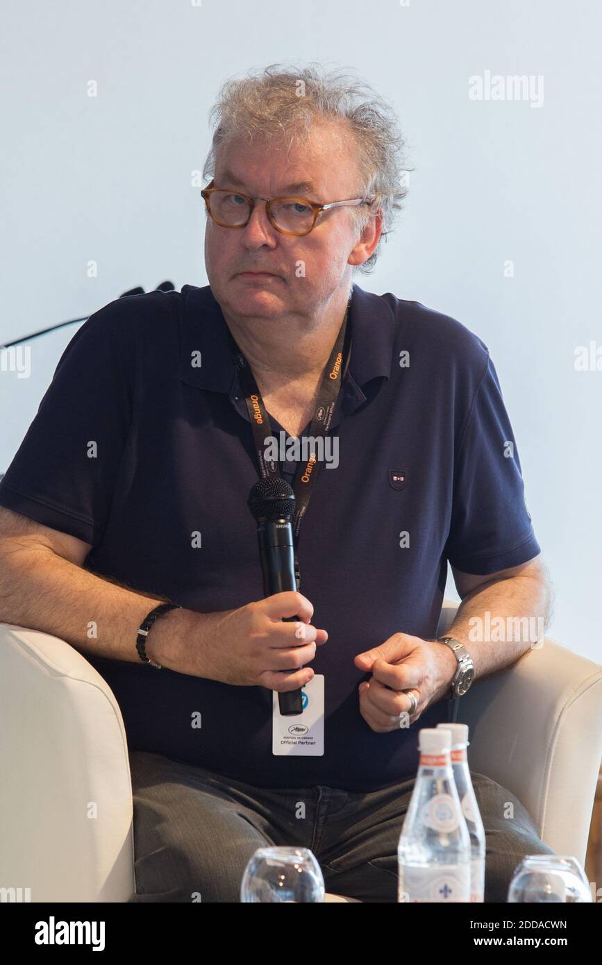 Dominique Besnehard at CNC conference for positive cinema week during ...