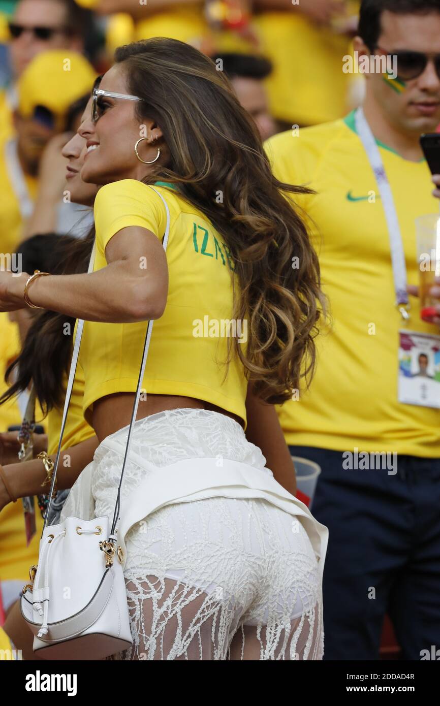 Number One Top Model Of Brasil Izabel Goulart During The 2018 Fifa