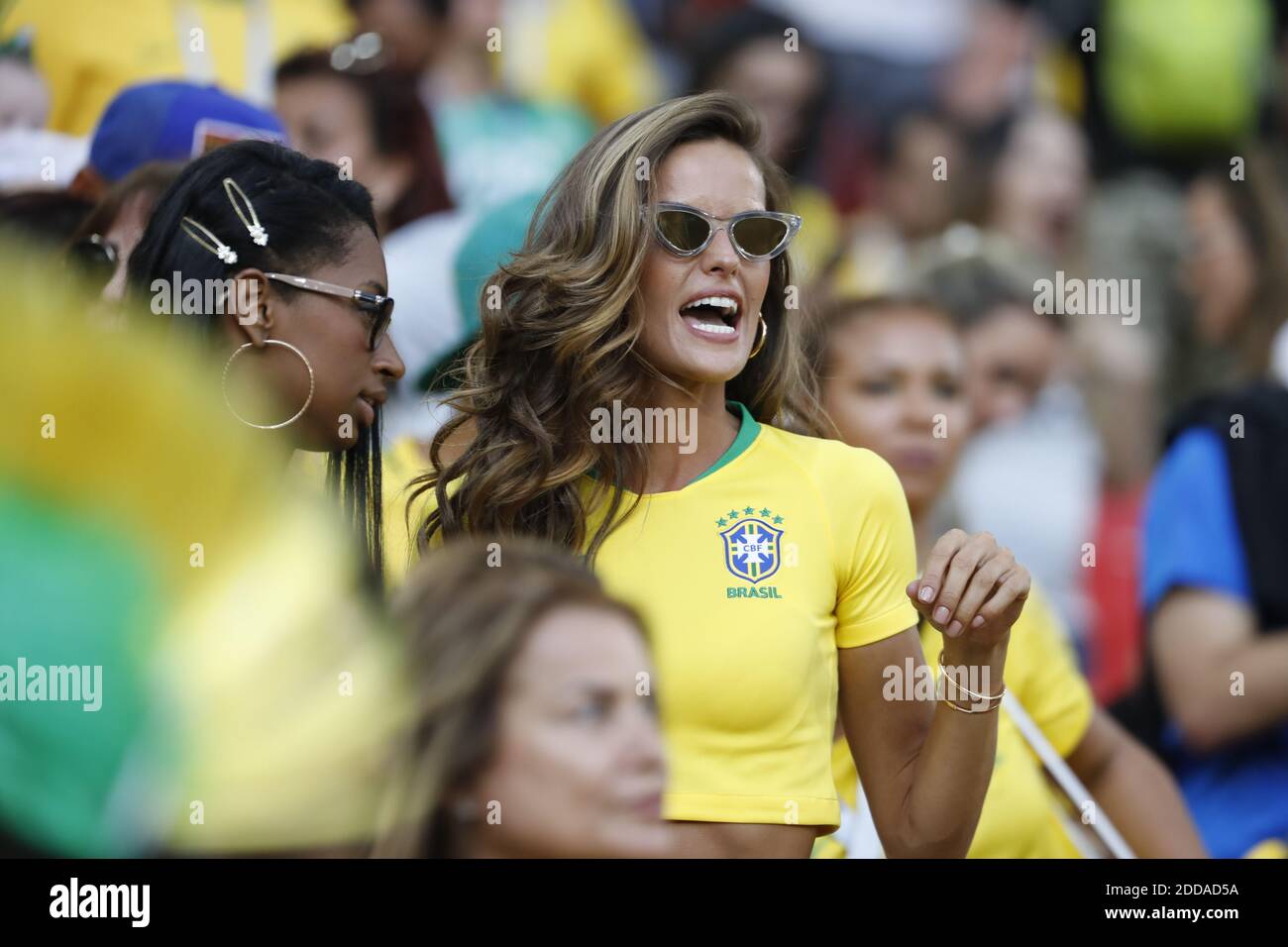 Number One Top Model Of Brasil Izabel Goulart During The 2018 Fifa