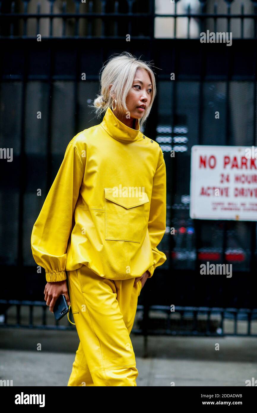 Street style, Vanessa Hong arriving at Tibi spring summer 2019 ready-to ...
