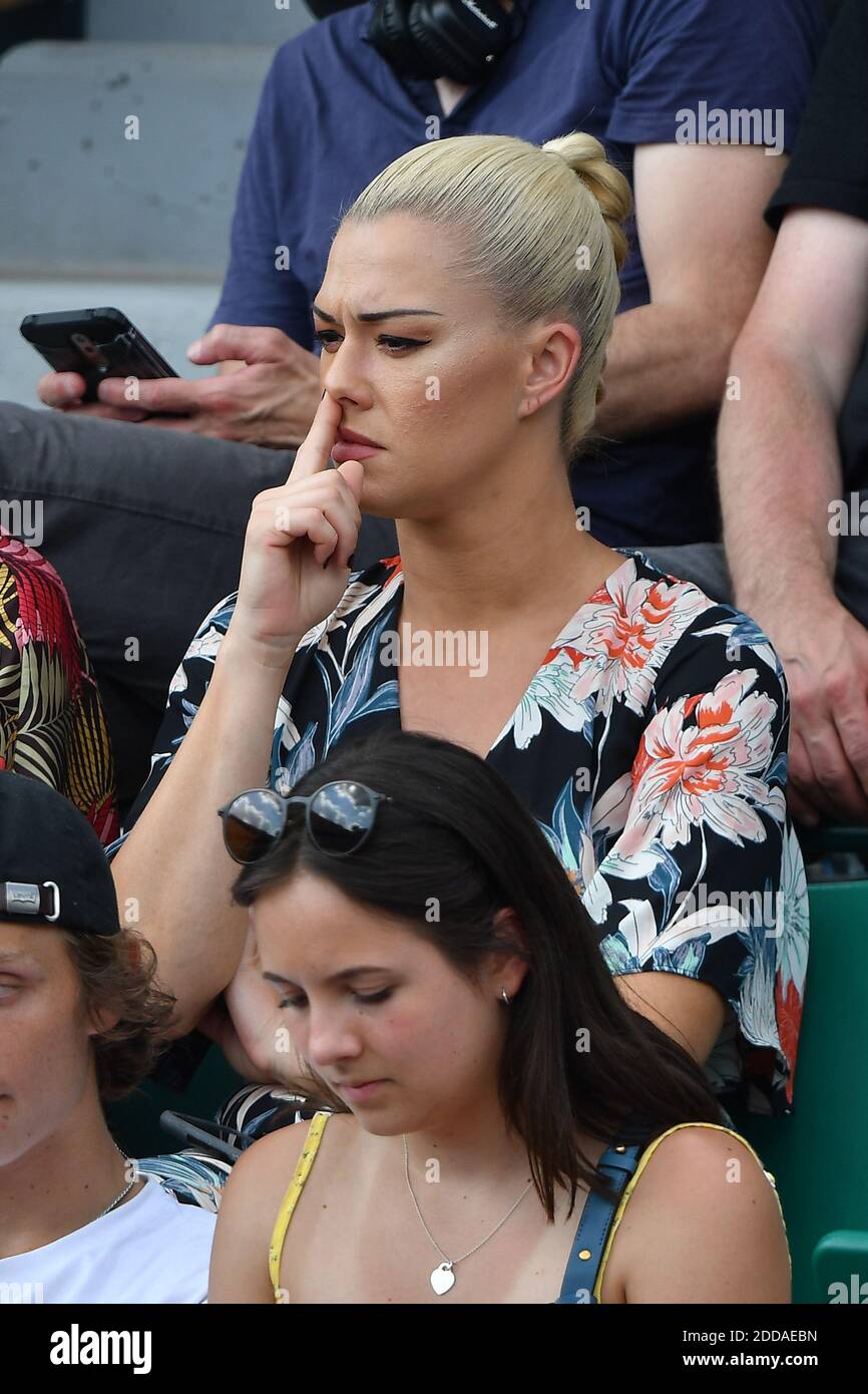 Katrina Patchett attends the 2018 French Open - Day Four at Roland ...