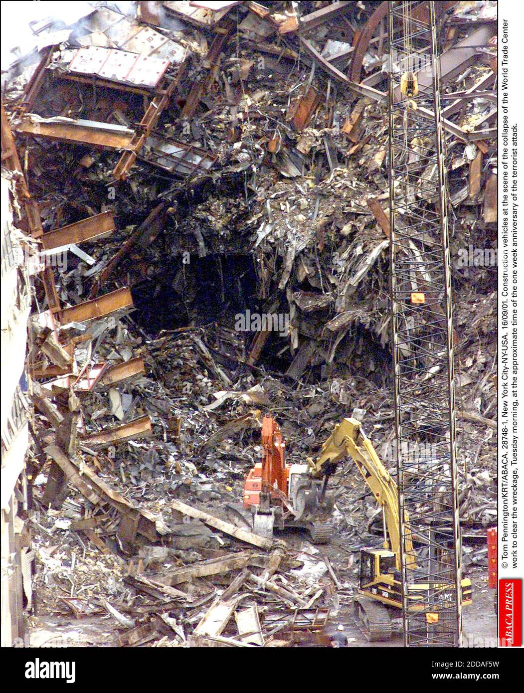 World trade center debris hi-res stock photography and images - Alamy