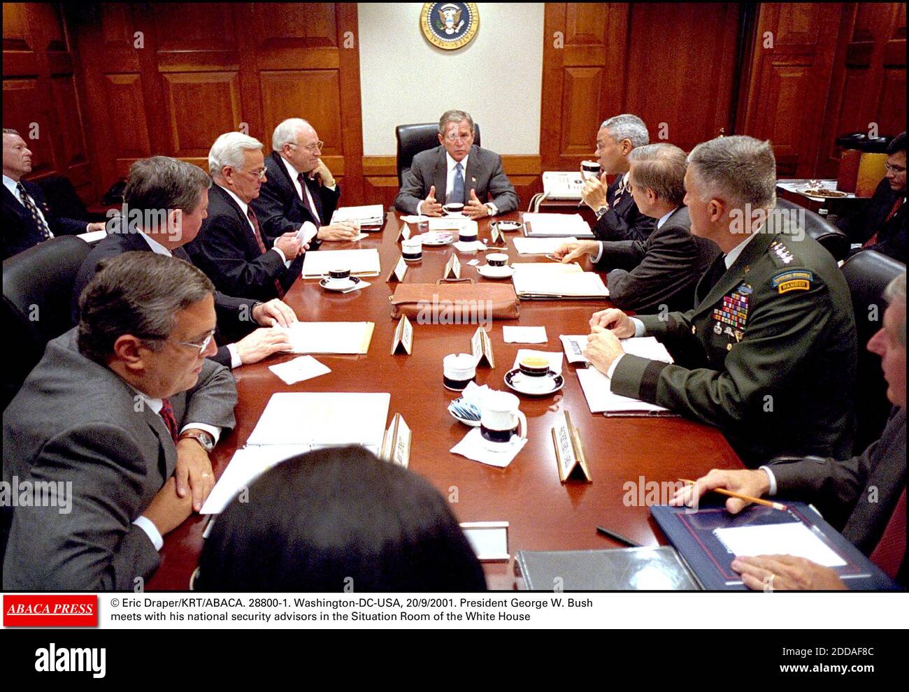 Bush september 20 2001 hi-res stock photography and images - Alamy