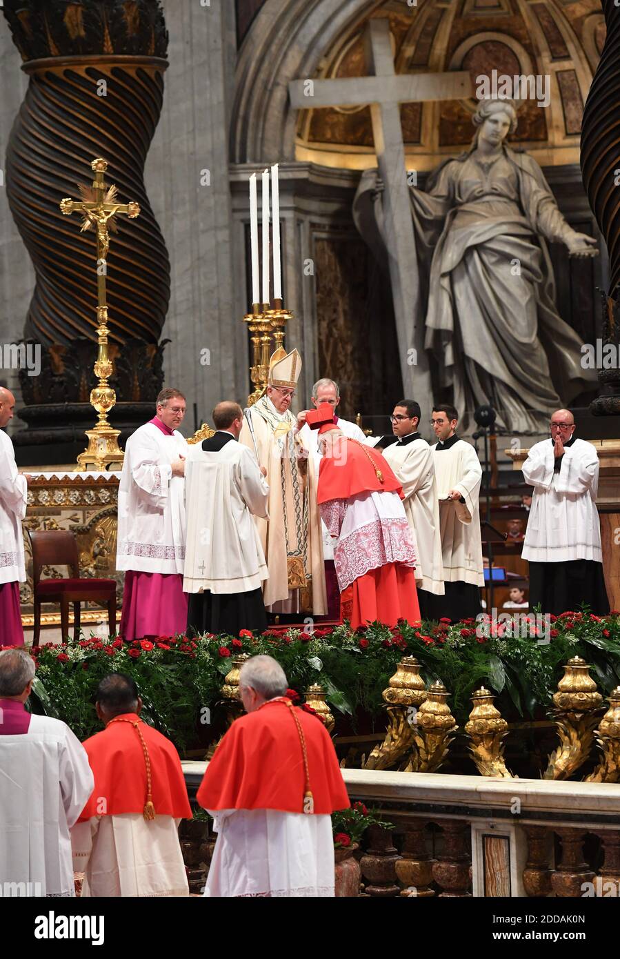 Pope Francis installed 14 new cardinals during a consistory ceremony in ...