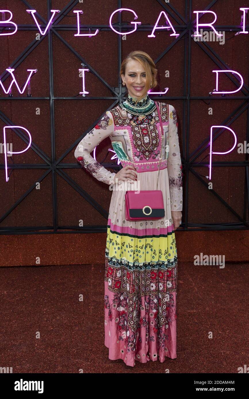 Yvonne Scio attends the Bvgalri Gala Dinner held at the Stadio dei ...