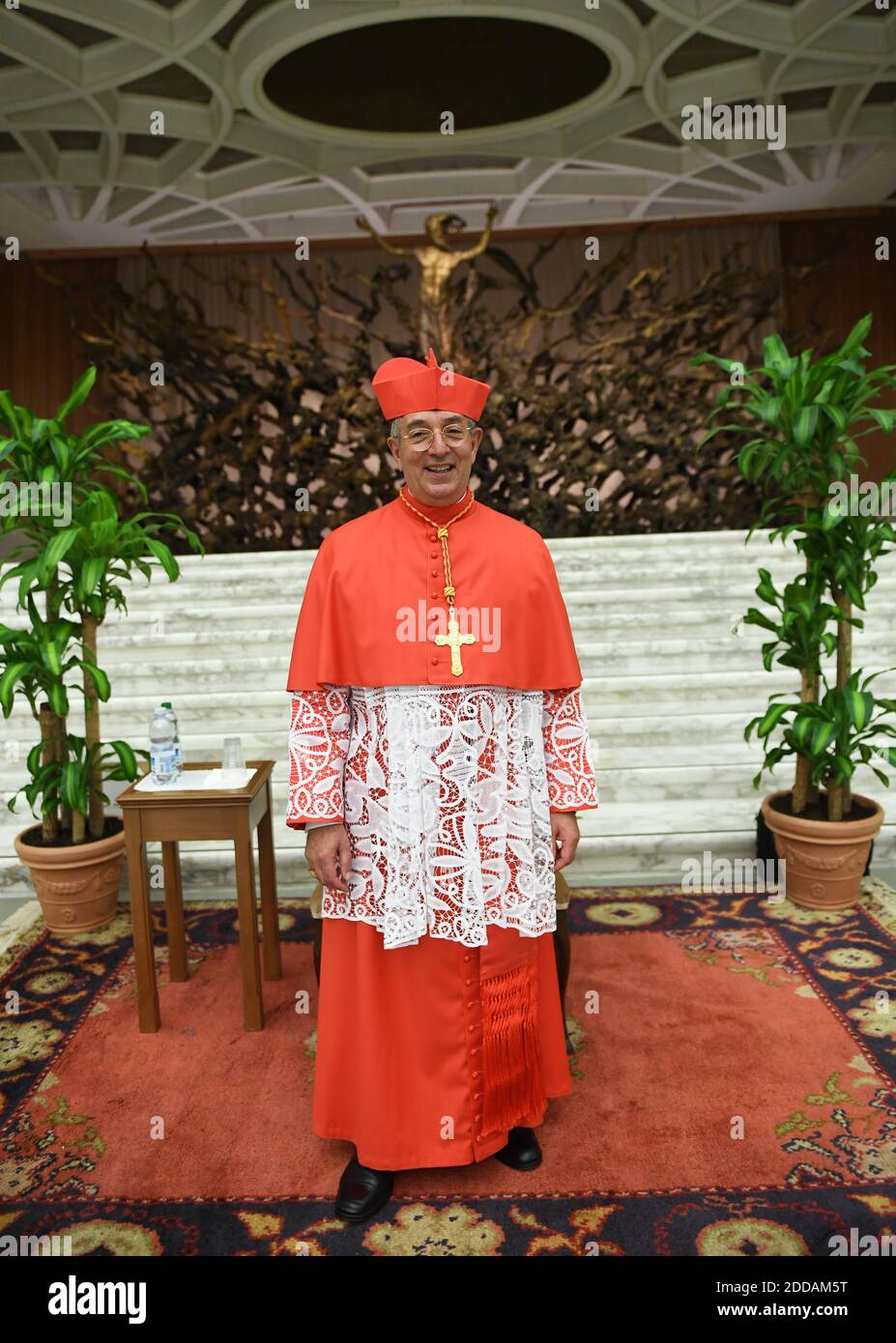 Newly-appointed Cardinal, Angelo De Donatis (Italy) poses Pope after ...
