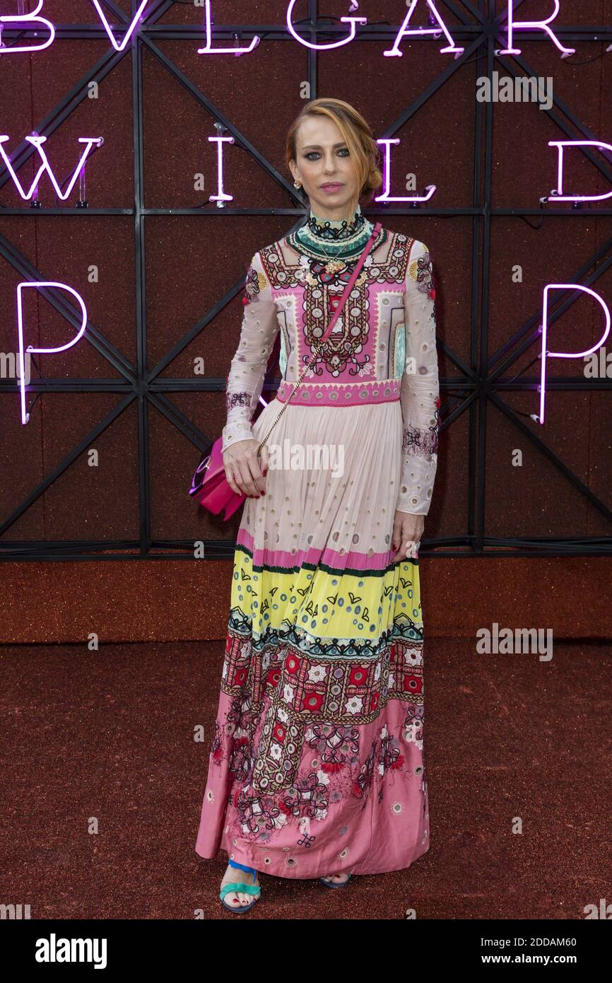 Yvonne Scio attends the Bvgalri Gala Dinner held at the Stadio dei ...