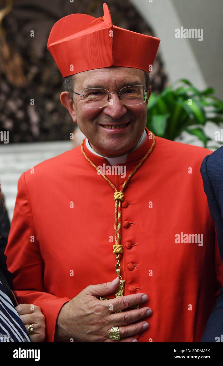 Newly-appointed Cardinal, Giuseppe Petrocchi (Italy) poses after Pope ...