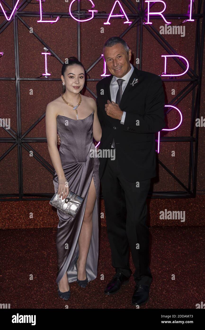 Helena Alesi with Jean Christophe Babin attend the Bvgalri Gala Dinner ...