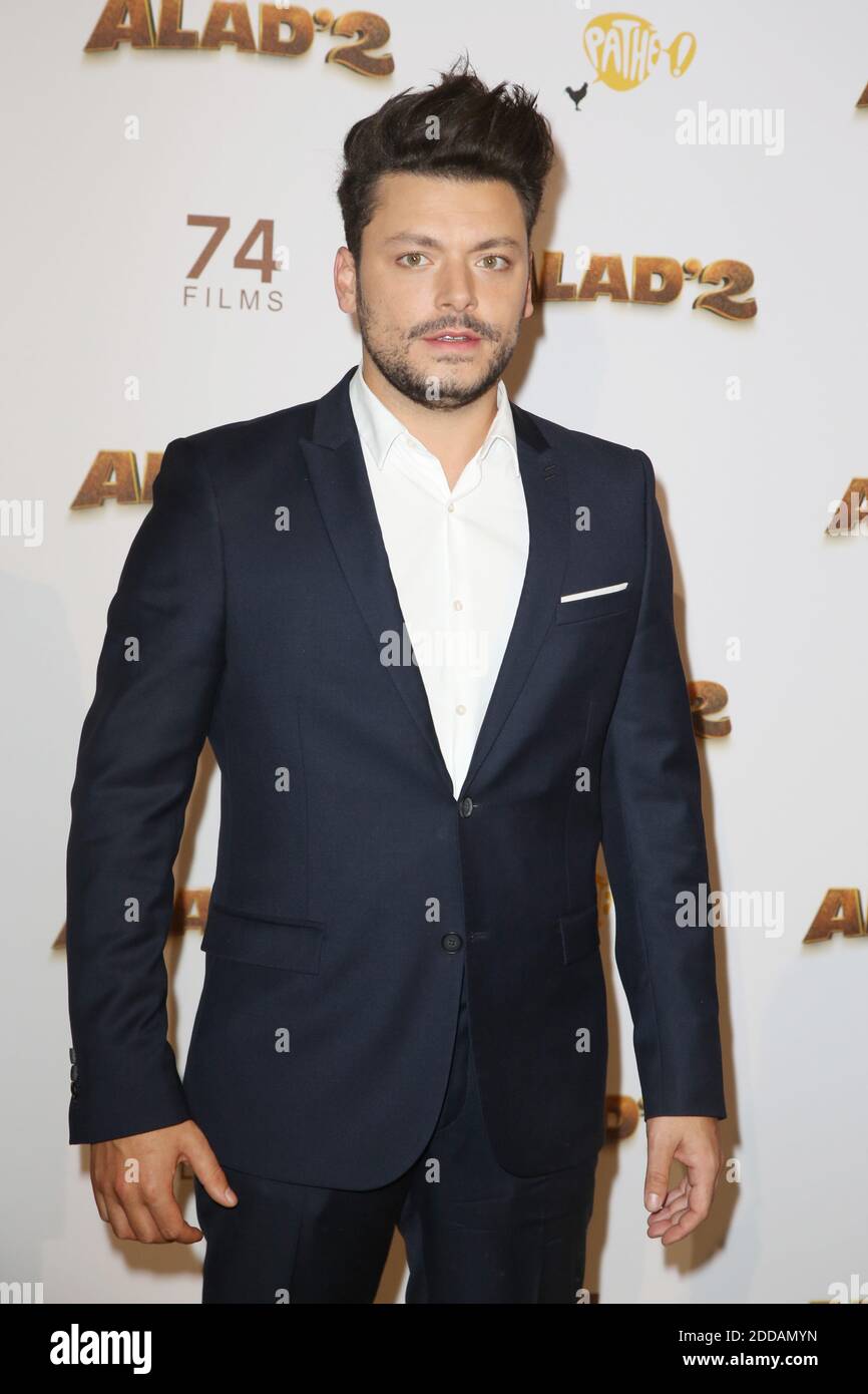 Kev Adams lors de la Premiere du film Alad'2 au Grand Rex a Paris, France, le 21 Septembre 2018 ...